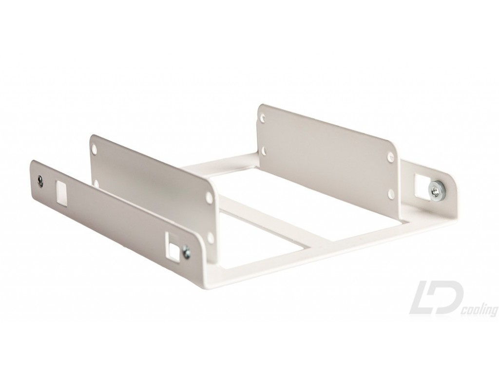 Dual SSD Adapter Bracket - White - LD Cooling Computer Cases