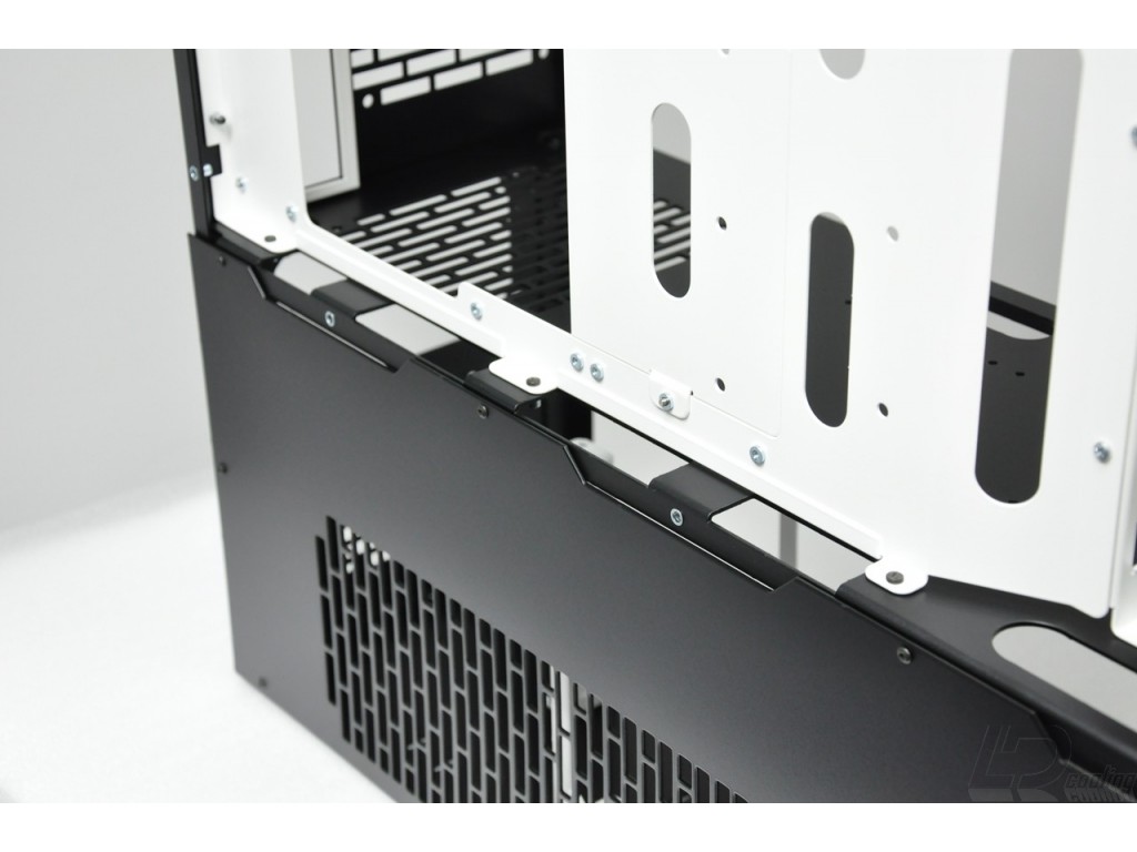 LD PC-V8 Reverse ATX/HPTX Black/White - LD Cooling Computer Cases