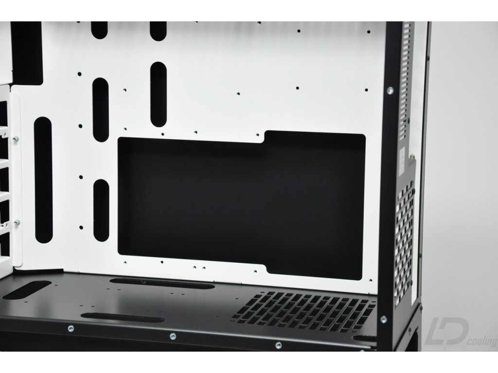 LD PC-V8 Reverse ATX/HPTX Black/White - LD Cooling Computer Cases