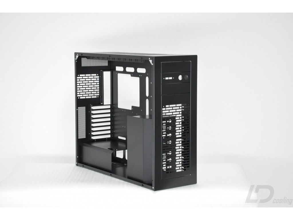 LD PC-V7 Black 280/420 - LD Cooling Computer Cases