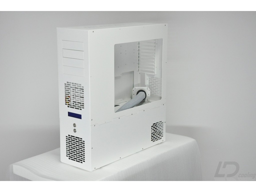 LD PC-V10 Reverse Phase Change - White - LD Cooling Computer Cases