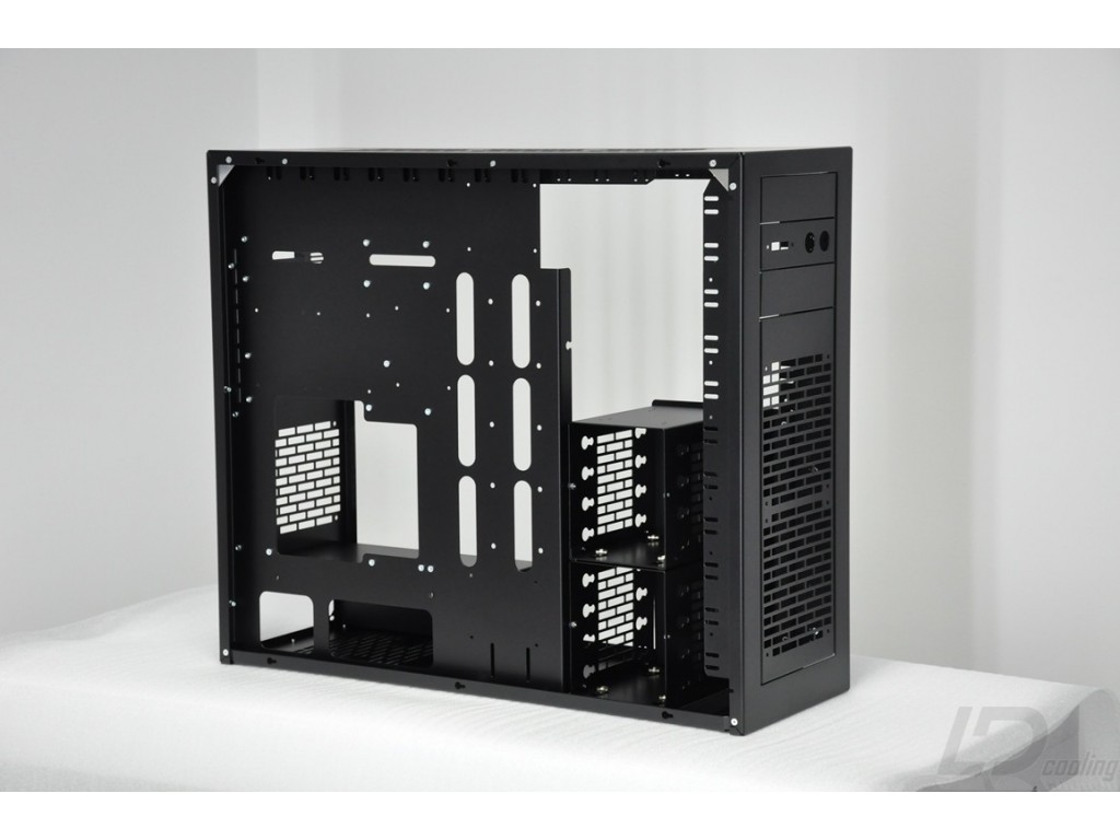 LD PC-V7 Reverse Black 280/420 - LD Cooling Computer Cases