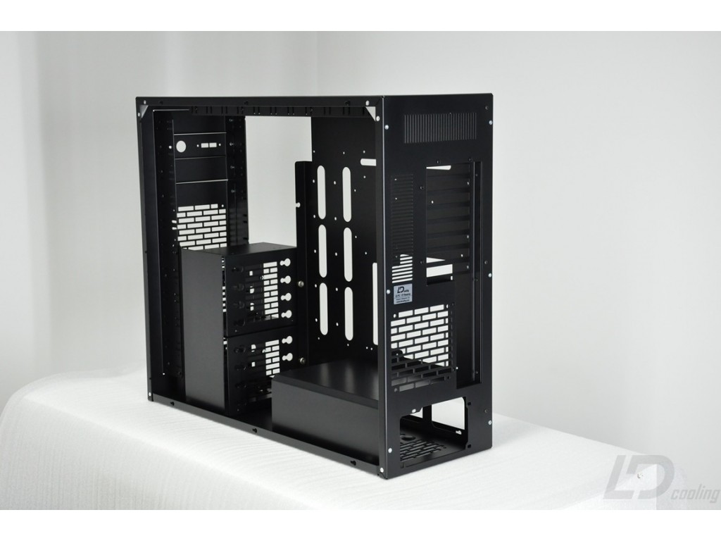 LD PC-V7 Reverse Black 280/420 - LD Cooling Computer Cases