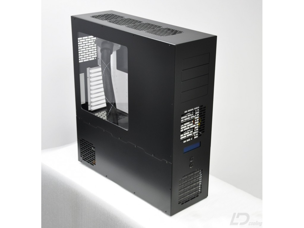 LD PC-V10 Phase Change - Black White - LD Cooling Computer Cases