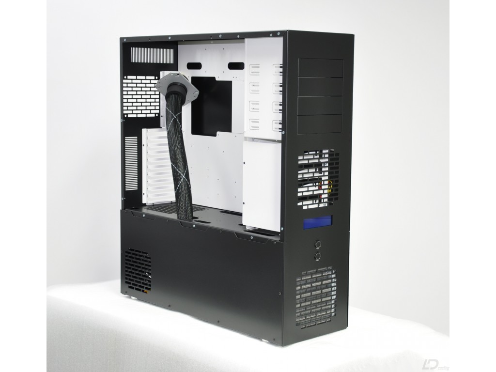 LD PC-V10 Phase Change - Black White - LD Cooling Computer Cases