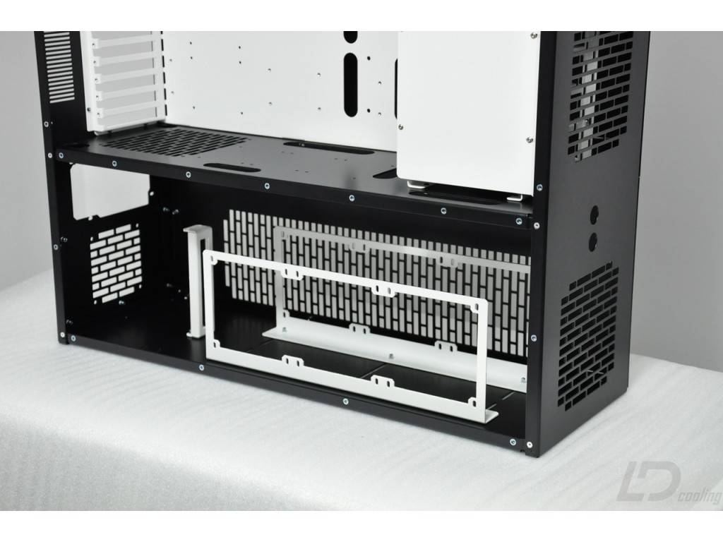 LD PC-V8 Black/White - LD Cooling Computer Cases