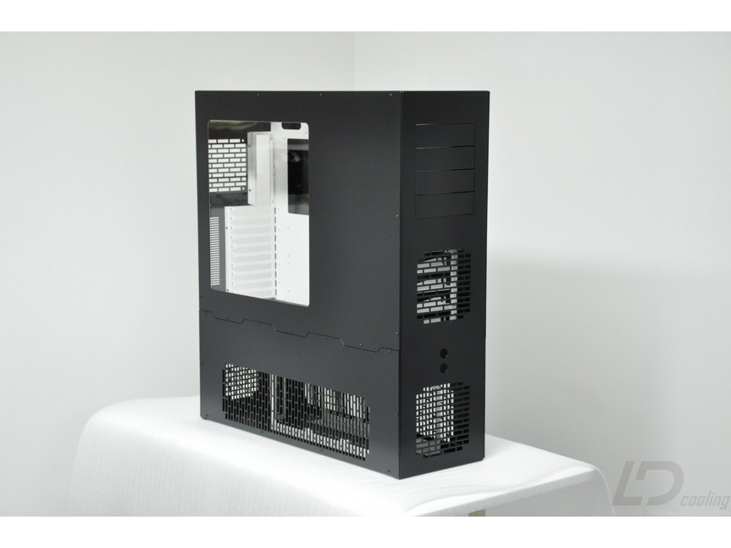 LD PC-V8 Black/White - LD Cooling Computer Cases