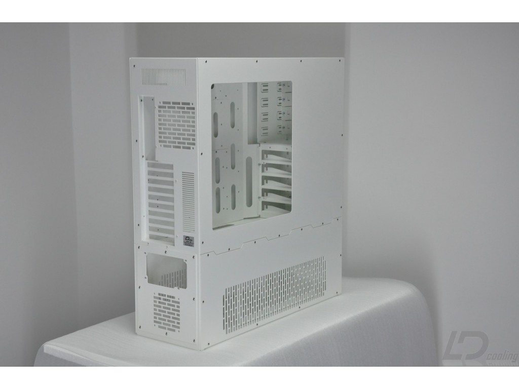 LD PC-V8 White - LD Cooling Computer Cases