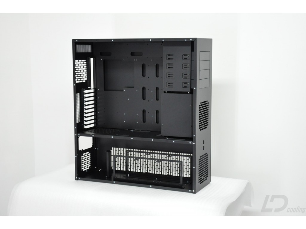 LD PC-V8 ATX/HPTX Black - LD Cooling Computer Cases