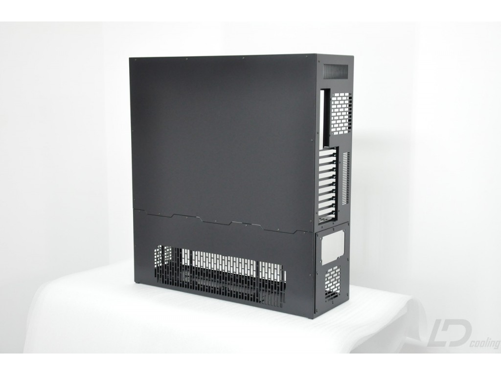 LD PC-V8 ATX/HPTX Black - LD Cooling Computer Cases