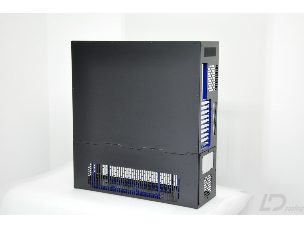 LD PC-V8 Black/Blue - LD Cooling Computer Cases