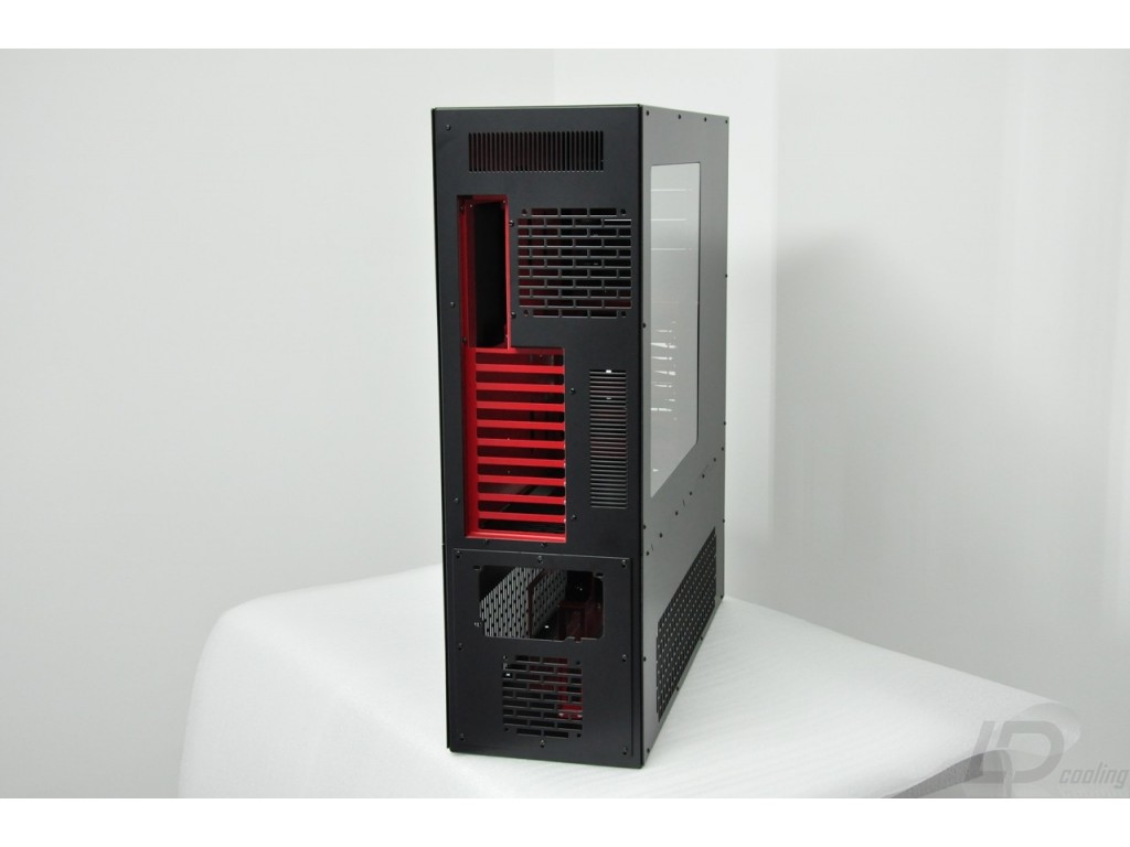 LD PC-V8 ATX/HPTX Black/Red - LD Cooling Computer Cases