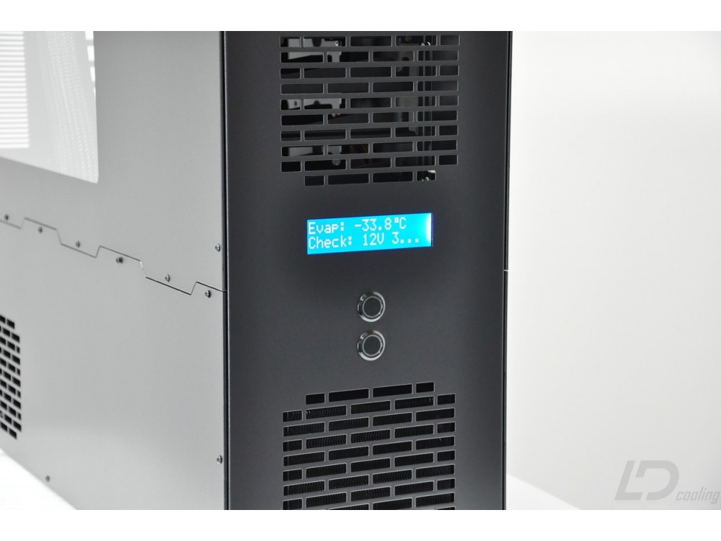 LD PC-V10 115V USA Phase Change - Black - LD Cooling Computer Cases